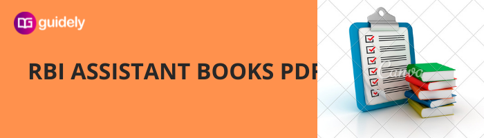 RBI Assistant Books 2023 PDF Download, Section Wise