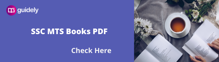 SSC MTS Book PDF 2023, Section Wise Study Material