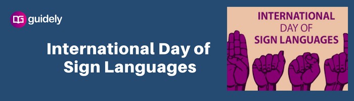 International Day of Sign Languages 2024: September 23 - History, Theme ...