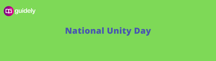 National Unity Day 2024, Theme and History