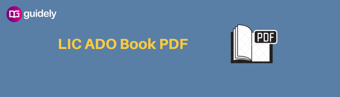 LIC ADO Book PDF 2023 Download: Free Materials