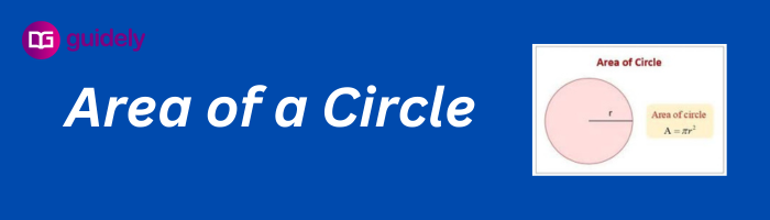 How to find the area of a circle