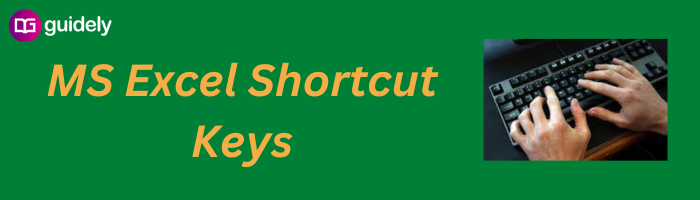 MS Excel Shortcut Keys