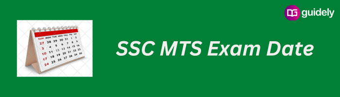 SSC MTS Exam Date 2023 Tier I