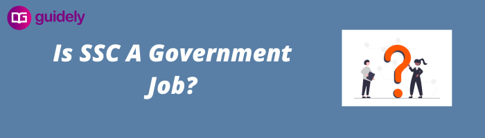 Is SSC A Government Job?