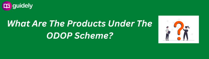 What Are The Products Under The ODOP Scheme?