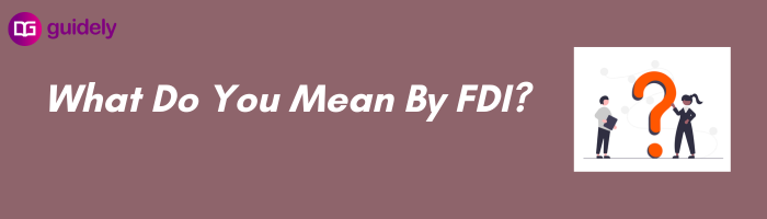 What Do You Mean By FDI?