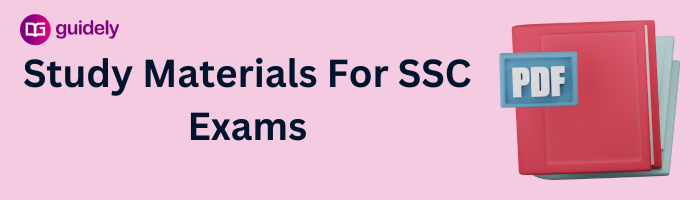 Study Materials For SSC Exams PDF Free Download