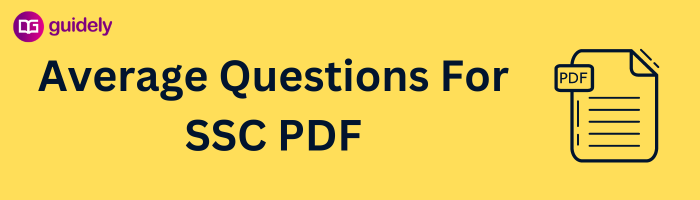 Average Questions For SSC With Solutions PDF