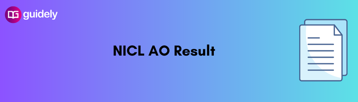 NICL AO Final Result 2025 - 2026 Out: Download Link