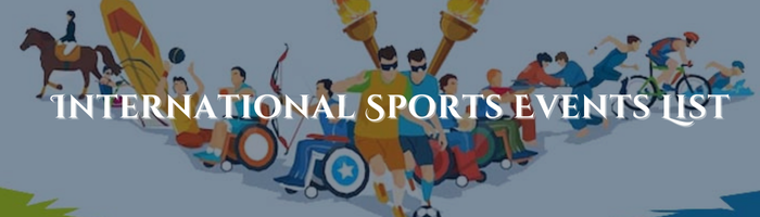 International Sports Events List 2025 PDF: Major, Global