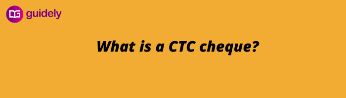 What is a CTS cheque