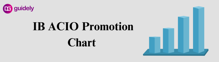 IB ACIO Promotion Chart: Hierarchical Order and Salary